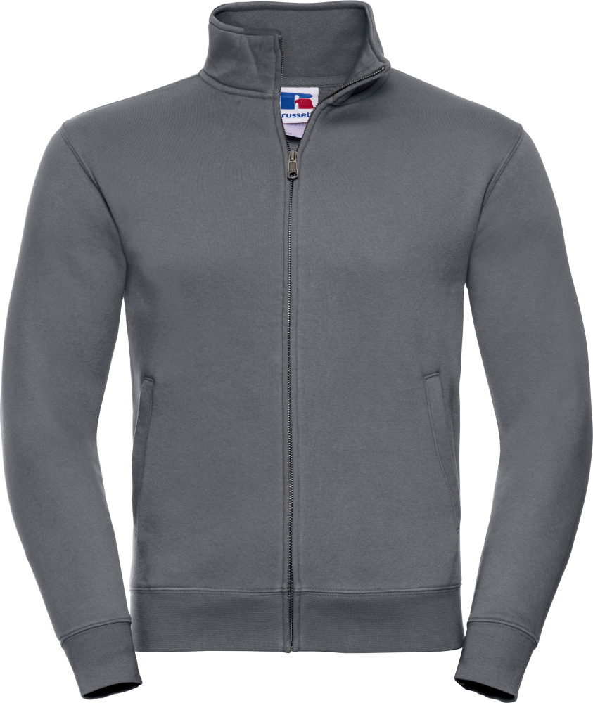 Men's Sweat Jacket (convoy grey) for embroidery and printing - Russell ...